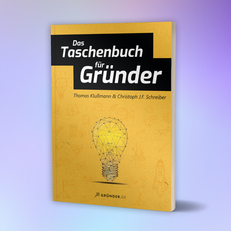 Das Taschenbuch für Gründer | Jetzt bestellen